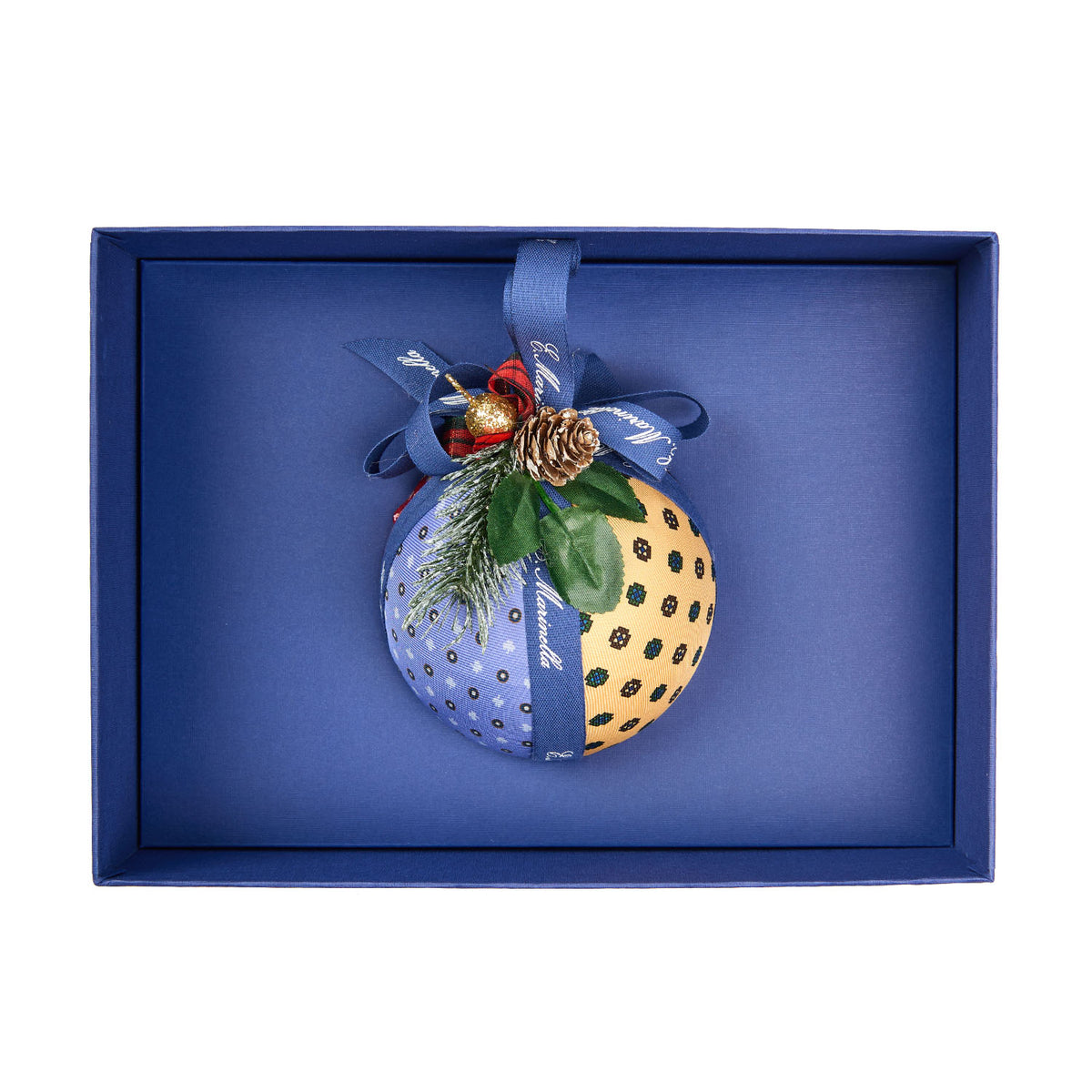 Pallina di Natale Verde Oliva - Christmas Bauble's Box – E.Marinella
