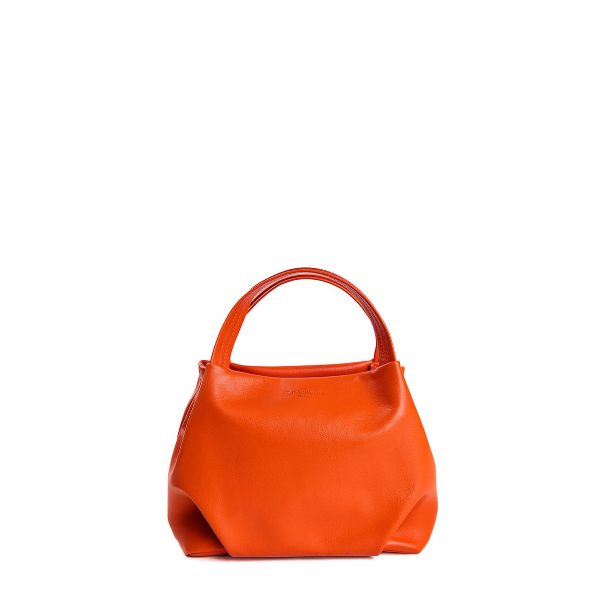 Orange Soft Mini Bag In Smooth Leather – E.Marinella