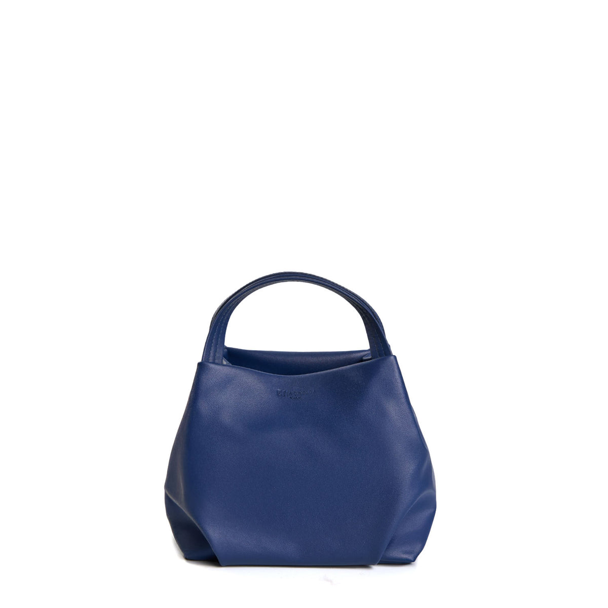 Blue Soft Mini Bag In Smooth Leather – E.Marinella